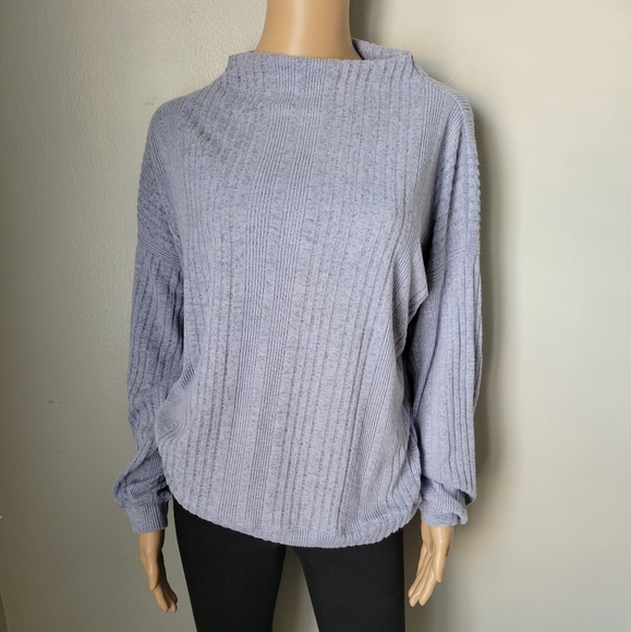 REVOLVE | Sweaters | Nwt Revolve Hello Nite Heather Blue Long Sleeve ...
